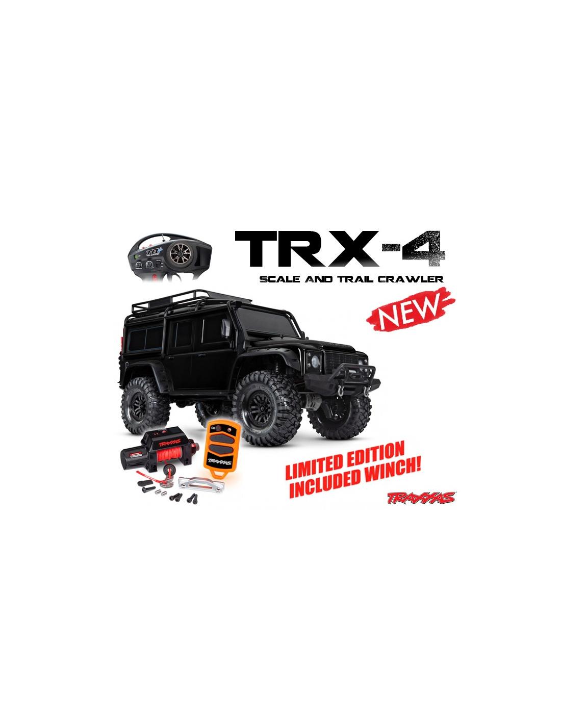 TRX4 Traxxas Land Rover Defender Crawler - Black Edition